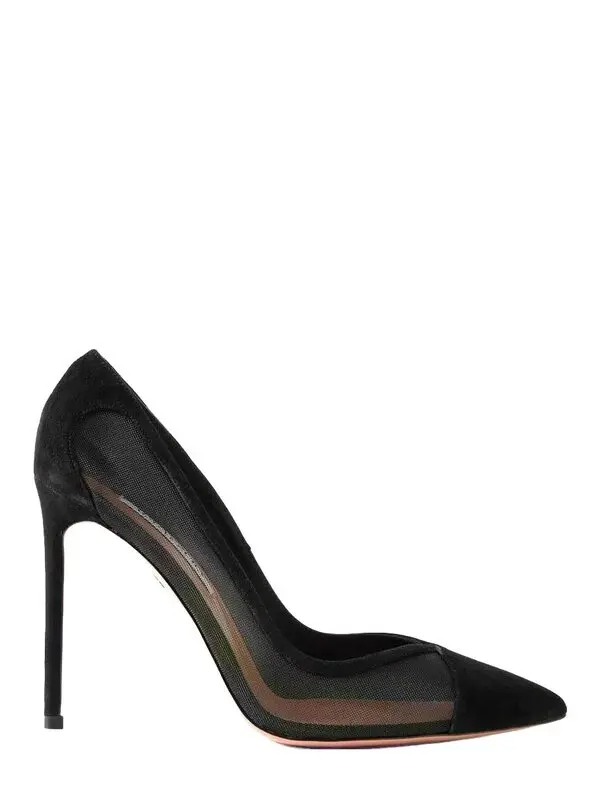 AQUAZZURA Mesh Detail Pumps - Black