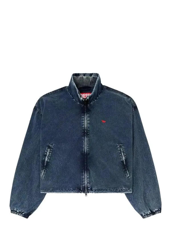 DIESEL® G-leamer Acid-wash Jacket - Blue