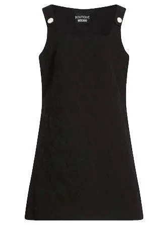 Moschino Jacquard Mini Dress - Black
