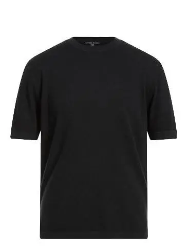 DANIELE FIESOLI Merino Wool & Cashmere Knit Sweater - Black