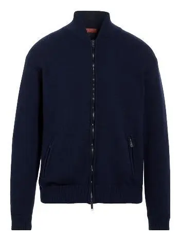 DANIELE FIESOLI Merino Wool & Cashmere Knitted Jacket - Navy