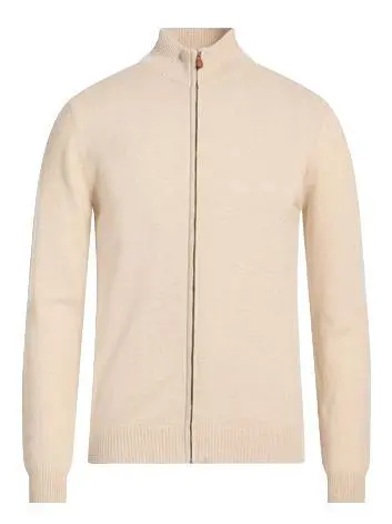 DANIELE FIESOLI Cashmere Zip-up Cardigan - Beige