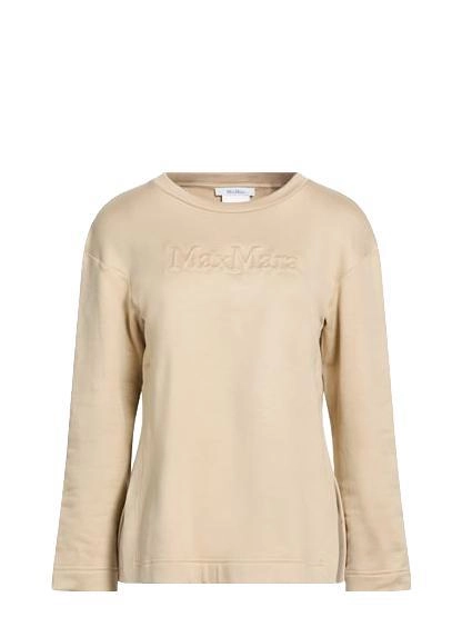 Max Mara Silk, Cotton, And Elastane Sweatshirt - Sand