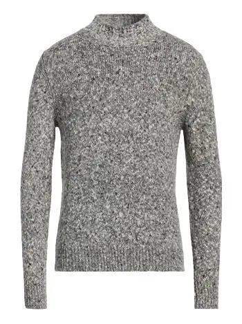 MASQ Light Mélange Turtleneck Sweater - Grey