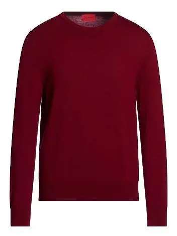 Isaia Lightweight Wool Sweater - Brick