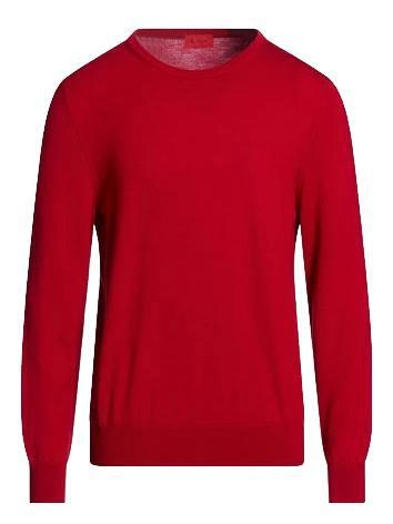 Isaia Lightweight Wool Sweater - Red