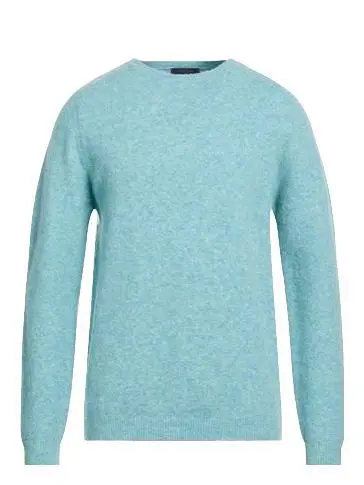 DANIELE FIESOLI Mélange Crewneck Sweater - Turquoise