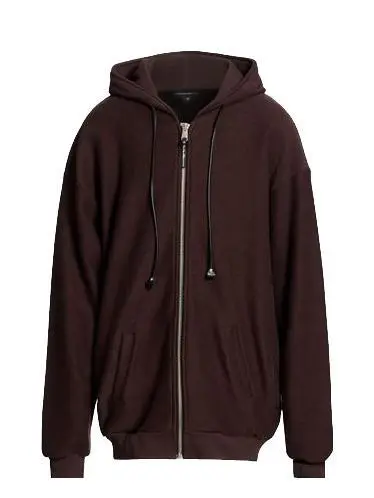 TAKESHY KUROSAWA French Terry Zip-up Hoodie - Brown