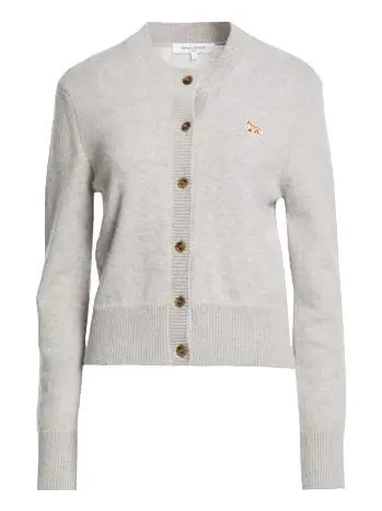 Maison Kitsuné Wool Cardigan - Grey
