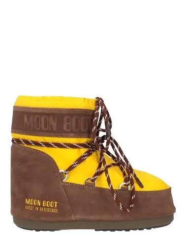 Moon Boot Lace-up Ankle Boots - Yellow