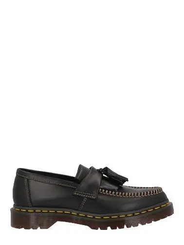 Dr. Martens Leather Loafers With Tassels - Black