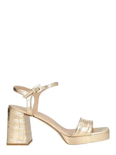 BALDININI Calfskin Sandals - Gold