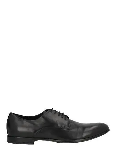 BALDININI Lace-up Leather Derby Shoes - Black