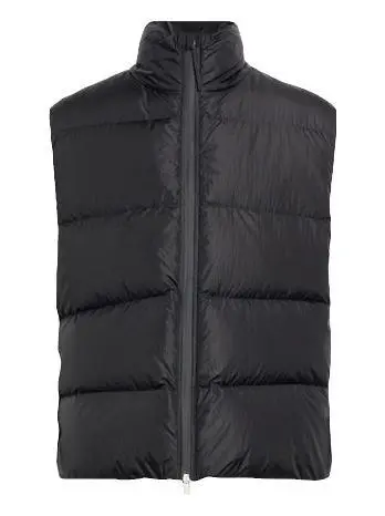 JIL SANDER Quilted Puffer Vest - Black