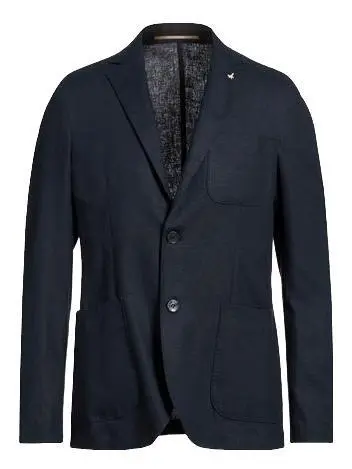 AT.P.CO At. P.co Blazer Size Linen, Viscose - Navy