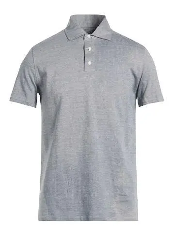 Isaia Polo Shirt Size Cotton - Navy