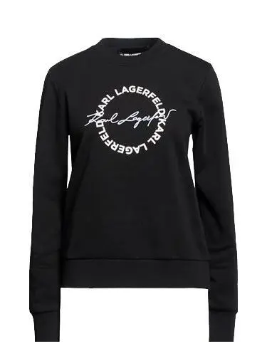 Karl Lagerfeld Sweatshirt In Organic Cotton - Black