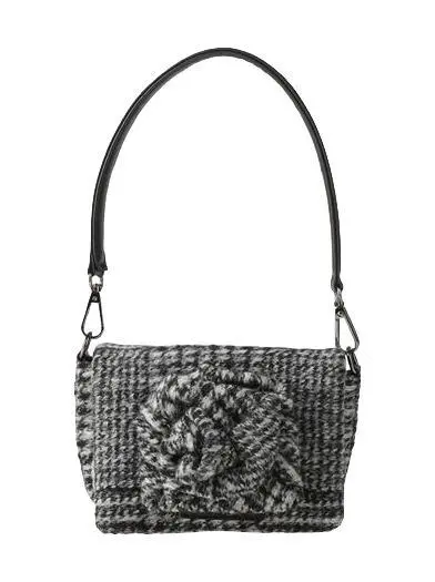 ANTONELLO SERIO Flannel Handbag - Grey