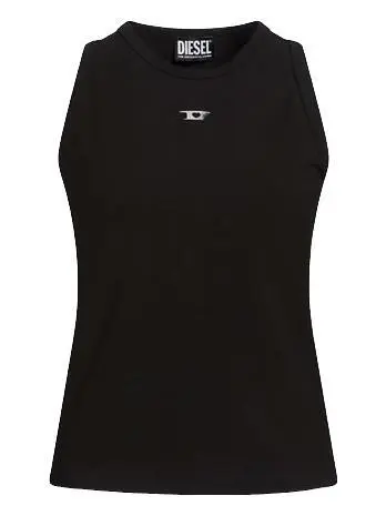 DIESEL® Cotton Elastane Tank Top - Black