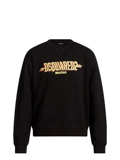 Dsquared2 Cotton Sweatshirt - Black