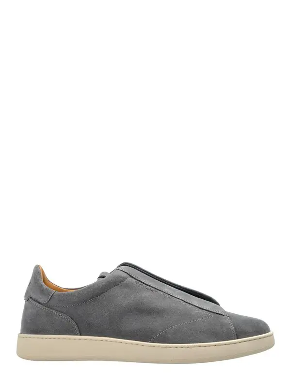 Bally Suede Low-top Sneakers - Grey