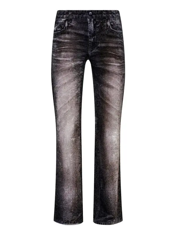 AVAVAV Flared Leg Trousers - Black