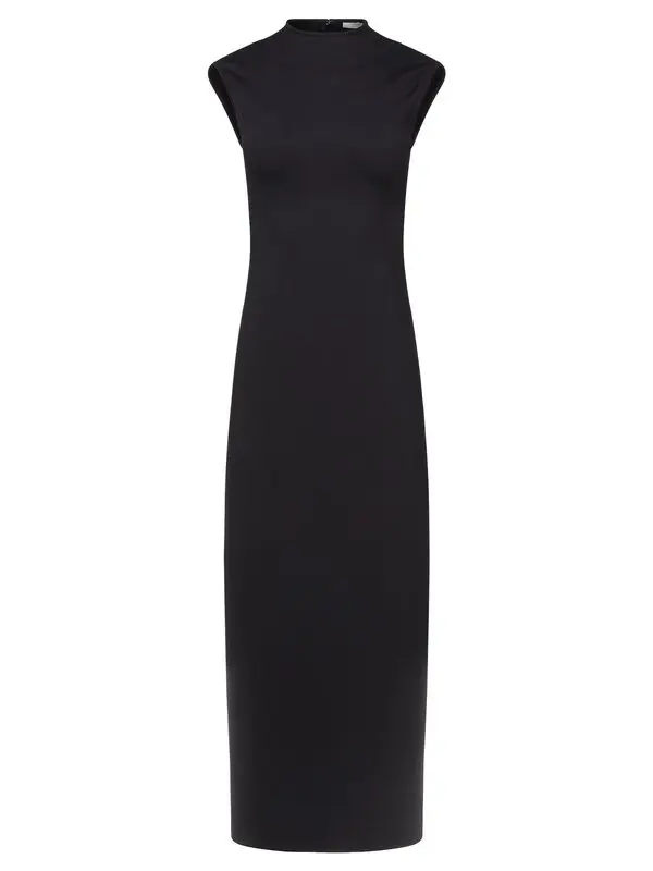 FFORME Aarvi Scuba Jersey Dress - Black