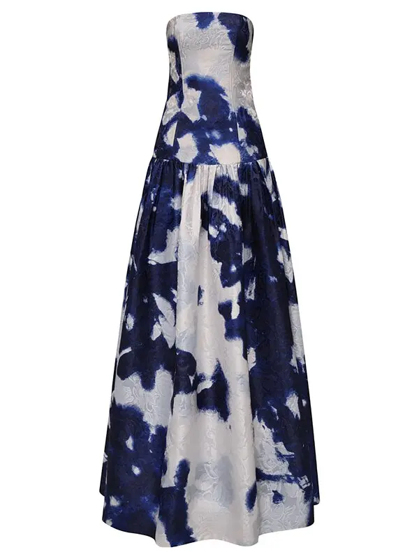 MARIA ELENA VILLAMIL Alice Maxi Dress - Print