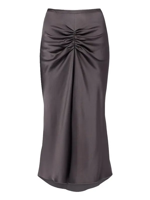 Victoria Beckham Bela Midi Skirt - Grey