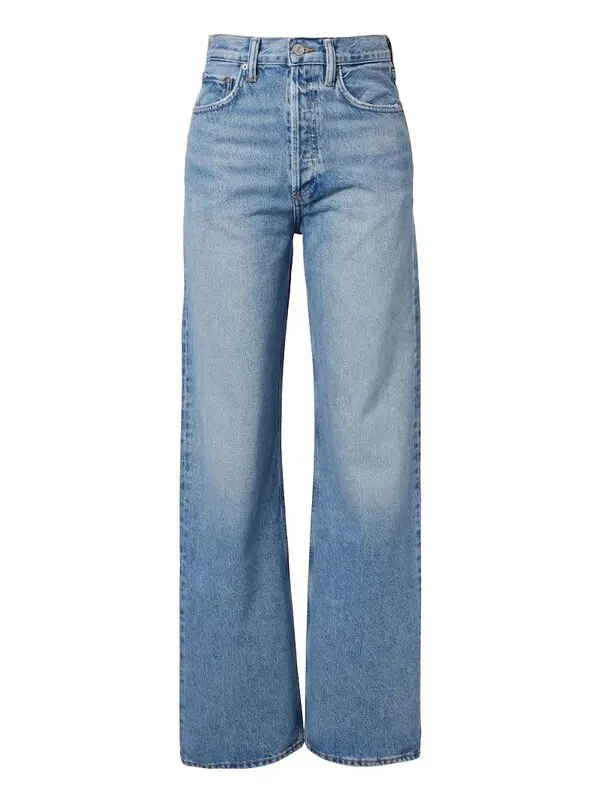 AGOLDE Vintage Loose Straight Jeans In Outbreak Wash - Blue