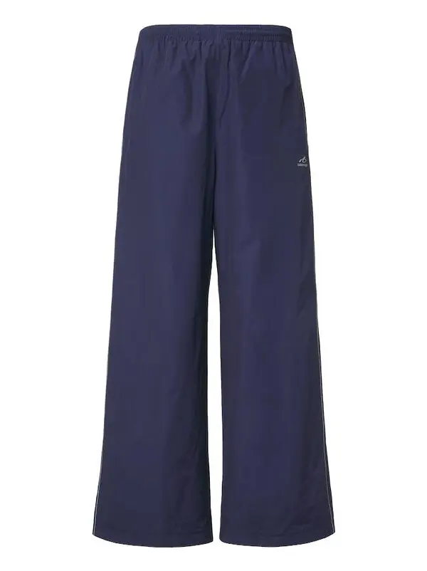Balenciaga Cotton-blend Track Pants - Blue