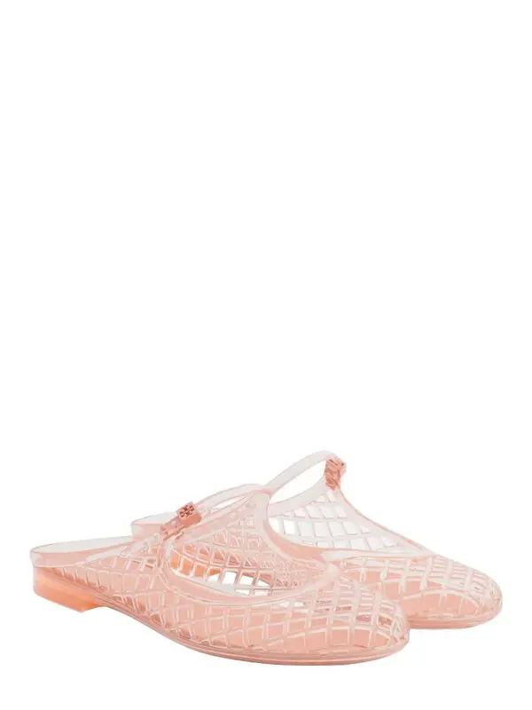 Tory Burch Mellow Mary Jane Mules - Transparent