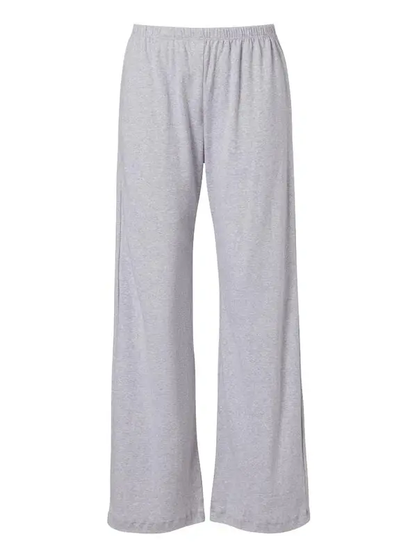 LESET Nando Cotton Jersey Sweatpants - Grey