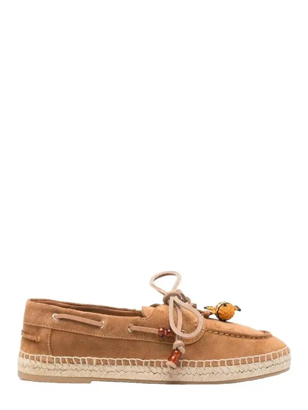 AQUAZZURA Seafarer Espadrille - Brown