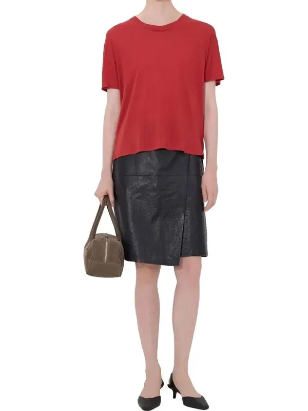 Loulou De Saison Ezra Viscose T-shirt - Red