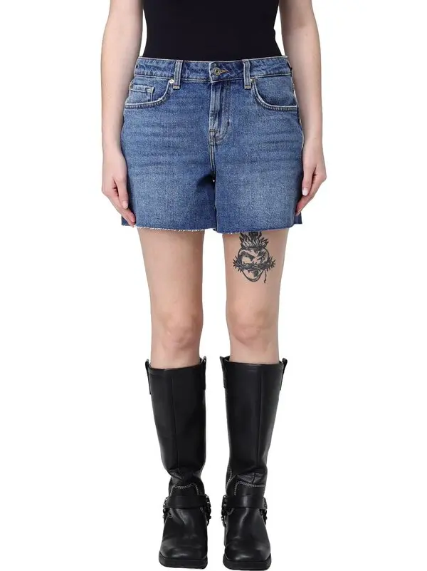 7 For All Mankind Denim Shorts - Blue