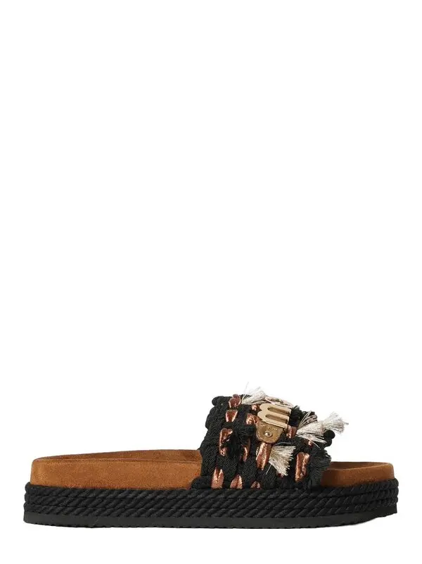 Mou Heeled Sandal - Black
