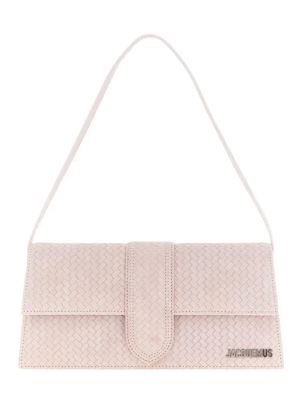 Jacquemus Woven Shoulder Bag - Pink