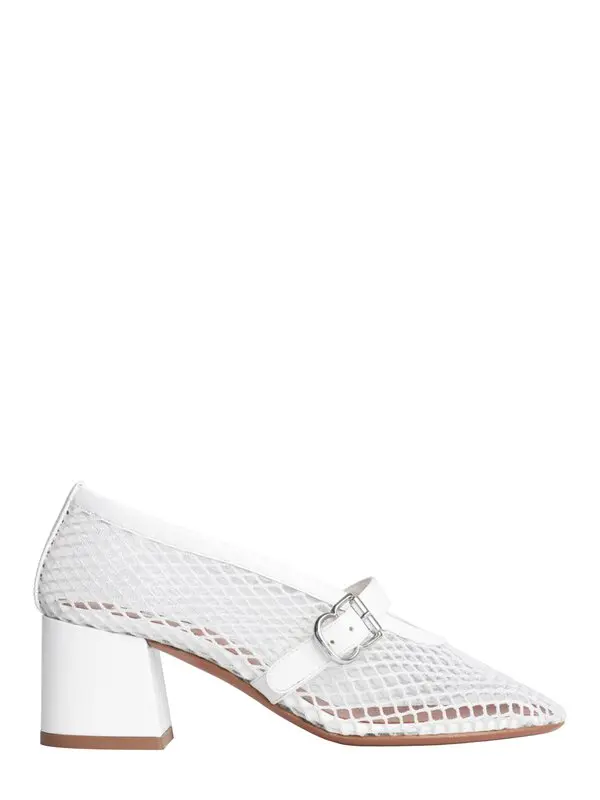 Alaïa Mesh Babies Pumps 55 - White