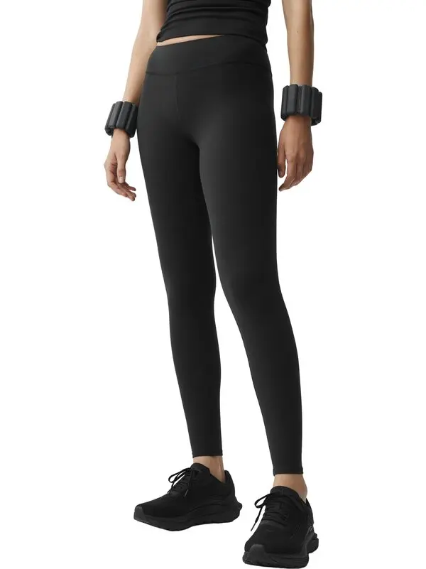 Alo Yoga Airbrush Mid-rise Legging - Black