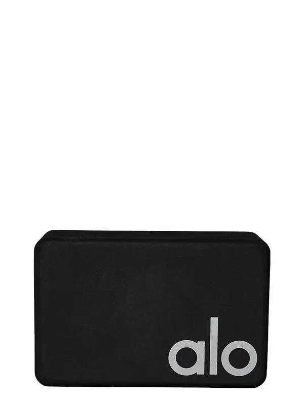 Alo Yoga Uplifting Yoga Block Mat - Black/silver