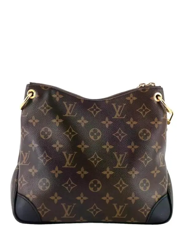 LOUIS VUITTON Monogram Canvas Odeon Nm Pm Bag - Brown