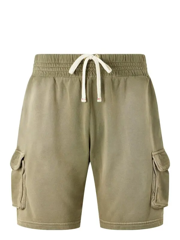 LES TIEN Yacht Cargo Shorts - Green