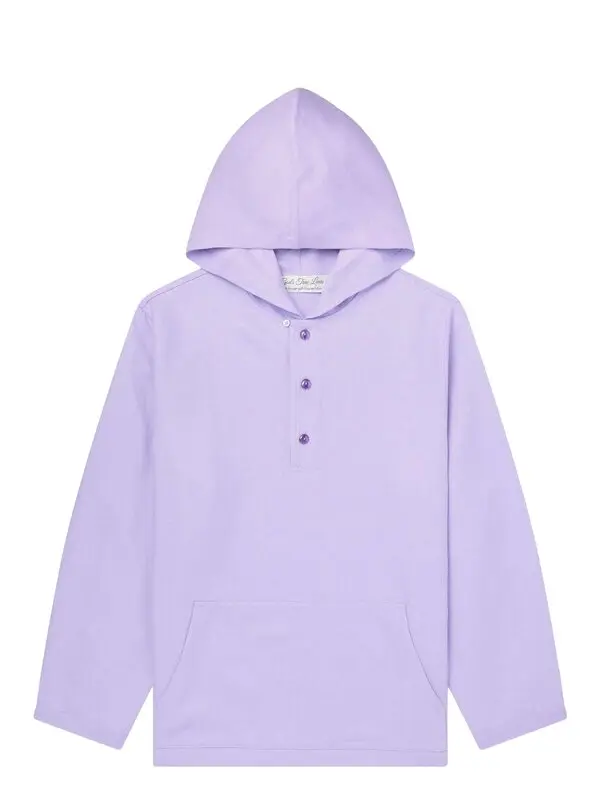 GOD'S TRUE CASHMERE Linen Hooded Jacket - Lilac