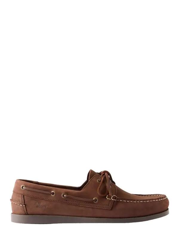 R.M.WILLIAMS Suede Boat Shoes - Brown