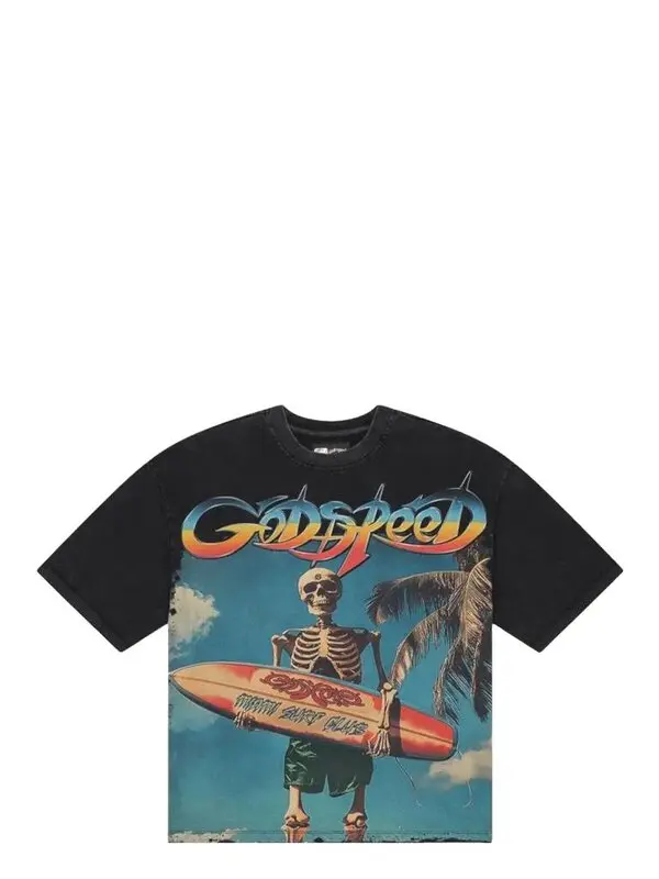 GODSPEED Miami Surf Club T-shirt - Black