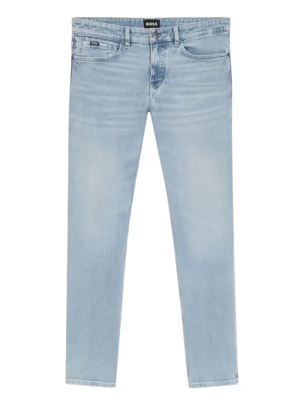 BOSS Delaware Slim-fit Jeans In Stretch Denim - Blue