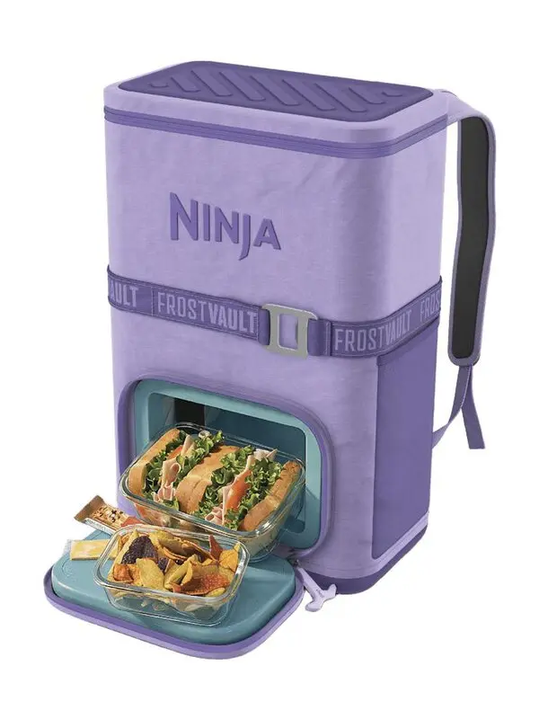 NINJA Frostvault Backpack Cooler - Crocus Bloom