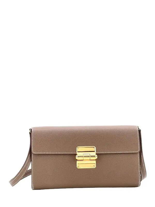 Hermès Charniere To Go Pouch Madame - Gray