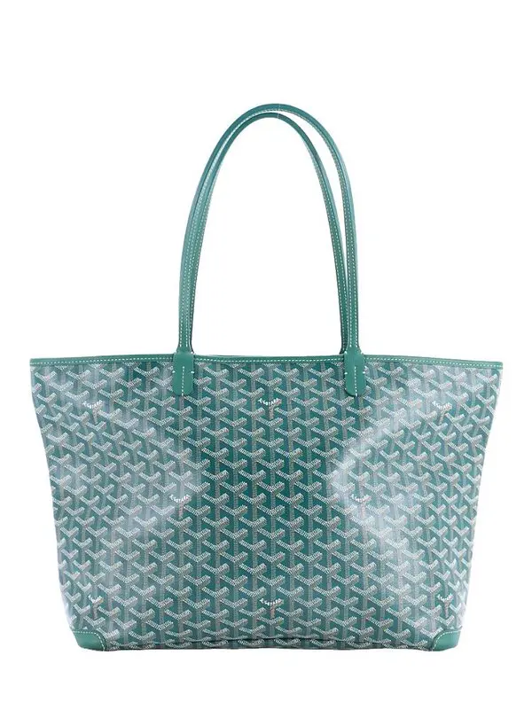Goyard Mm Artois Tote Coated Canvas - Green
